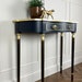 Vintage Blue and Gold Painted Table Regency Style Console - Etsy