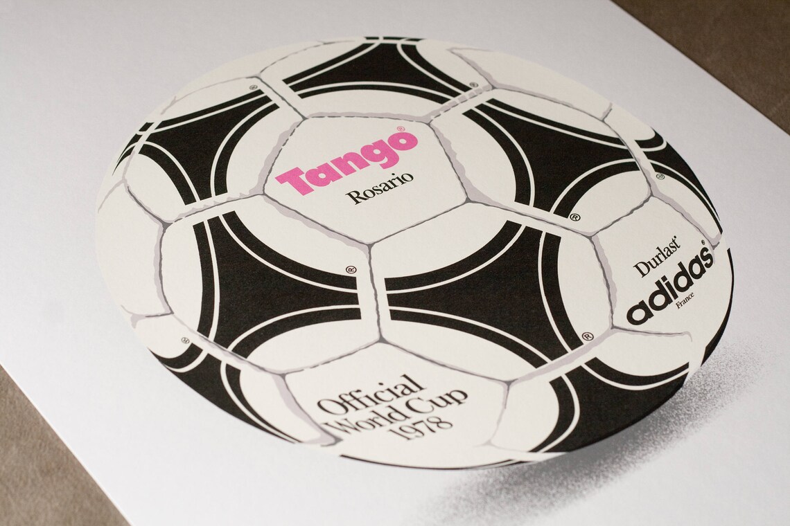 Classic 1978 World Cup Adidas Tango Football 5-colour - Etsy