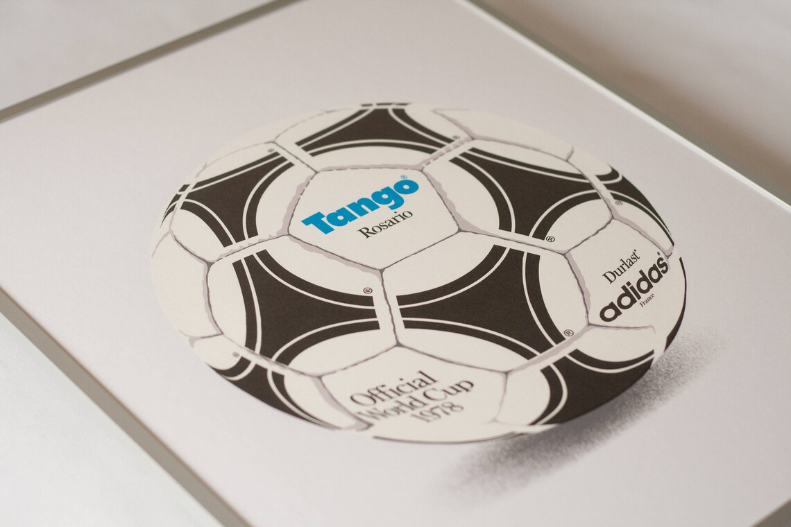 Classic 1978 World Cup Adidas Tango Football 5-colour - Etsy