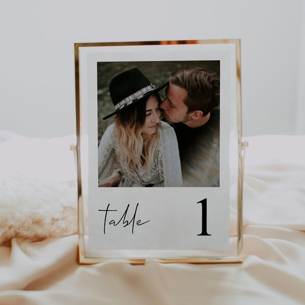 Photo Table Numbers - Etsy