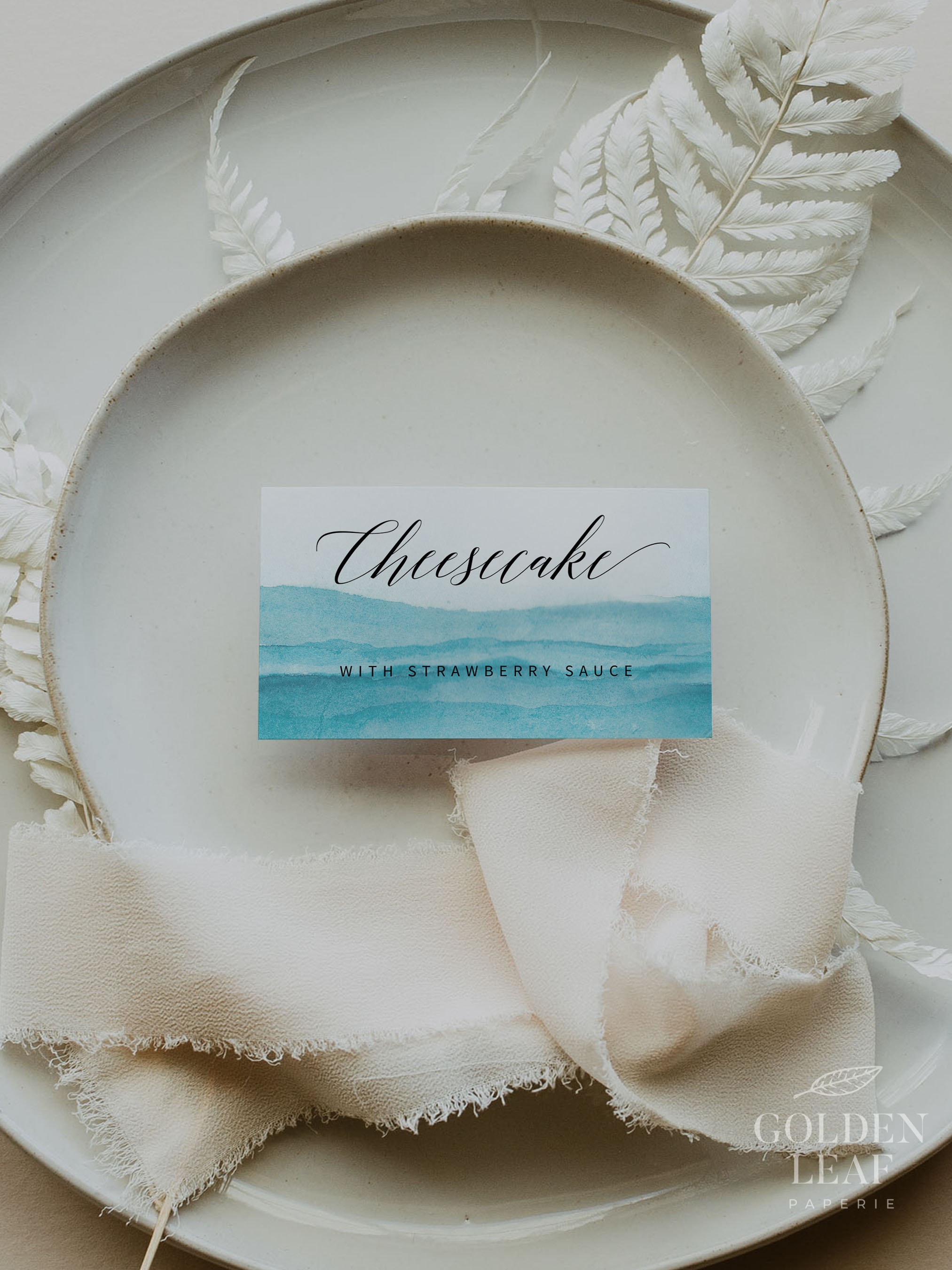 BEACH | Food Buffet Cards, Printable Template, Labels, Digital Download ...