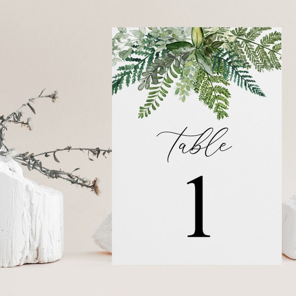 Garden Table Numbers - Etsy