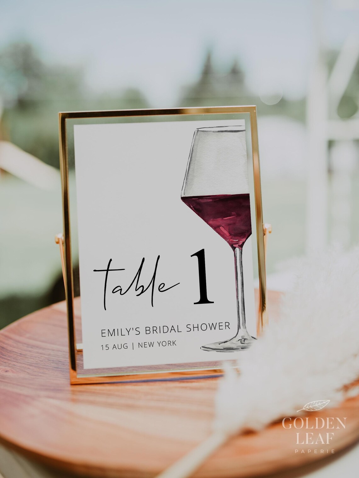 WINE | Table Numbers, Printable Template, Modern Table Numbers, Vino ...