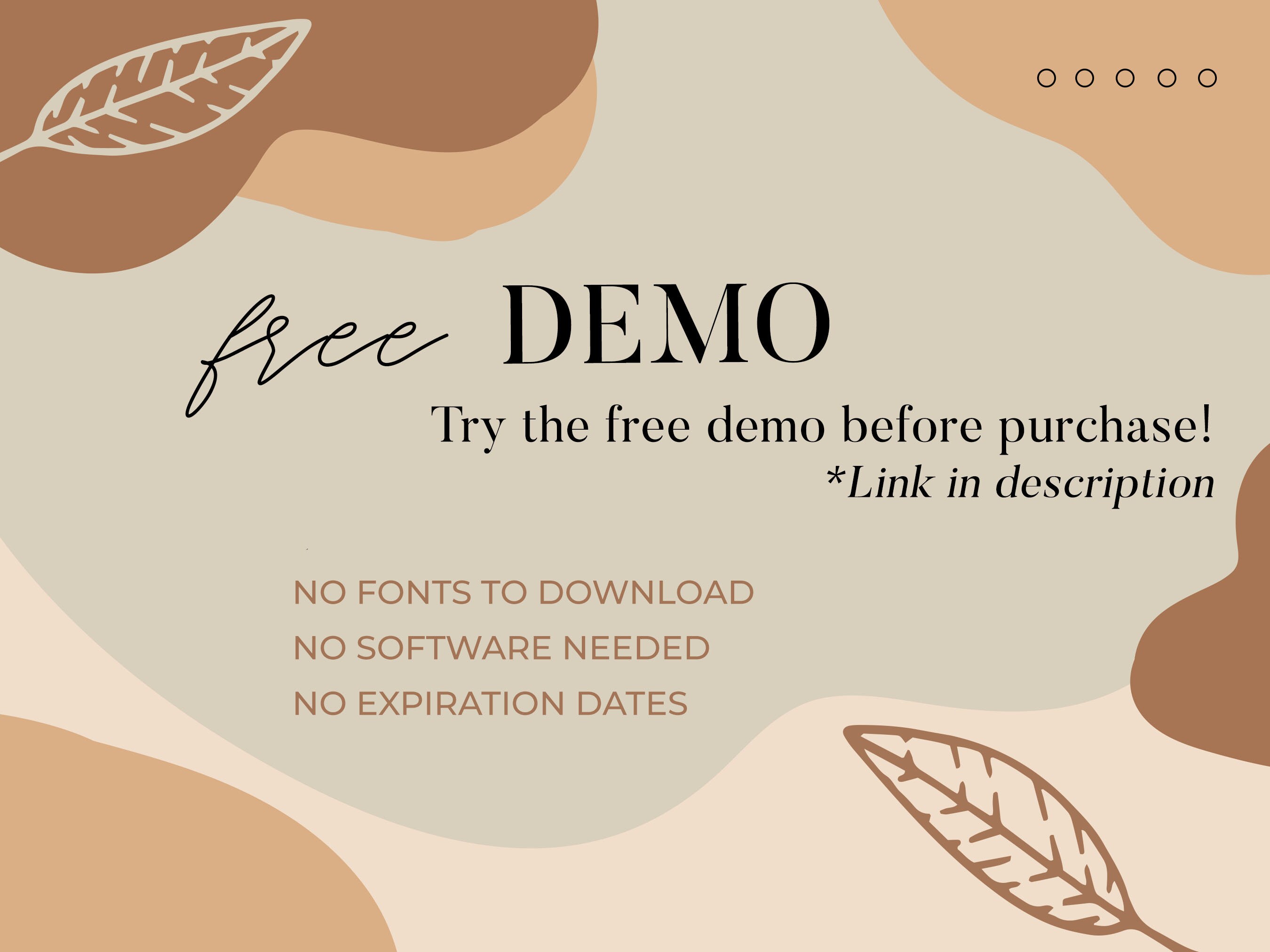 PINE TREE Custom Sign Template Printable Green Forest | Etsy