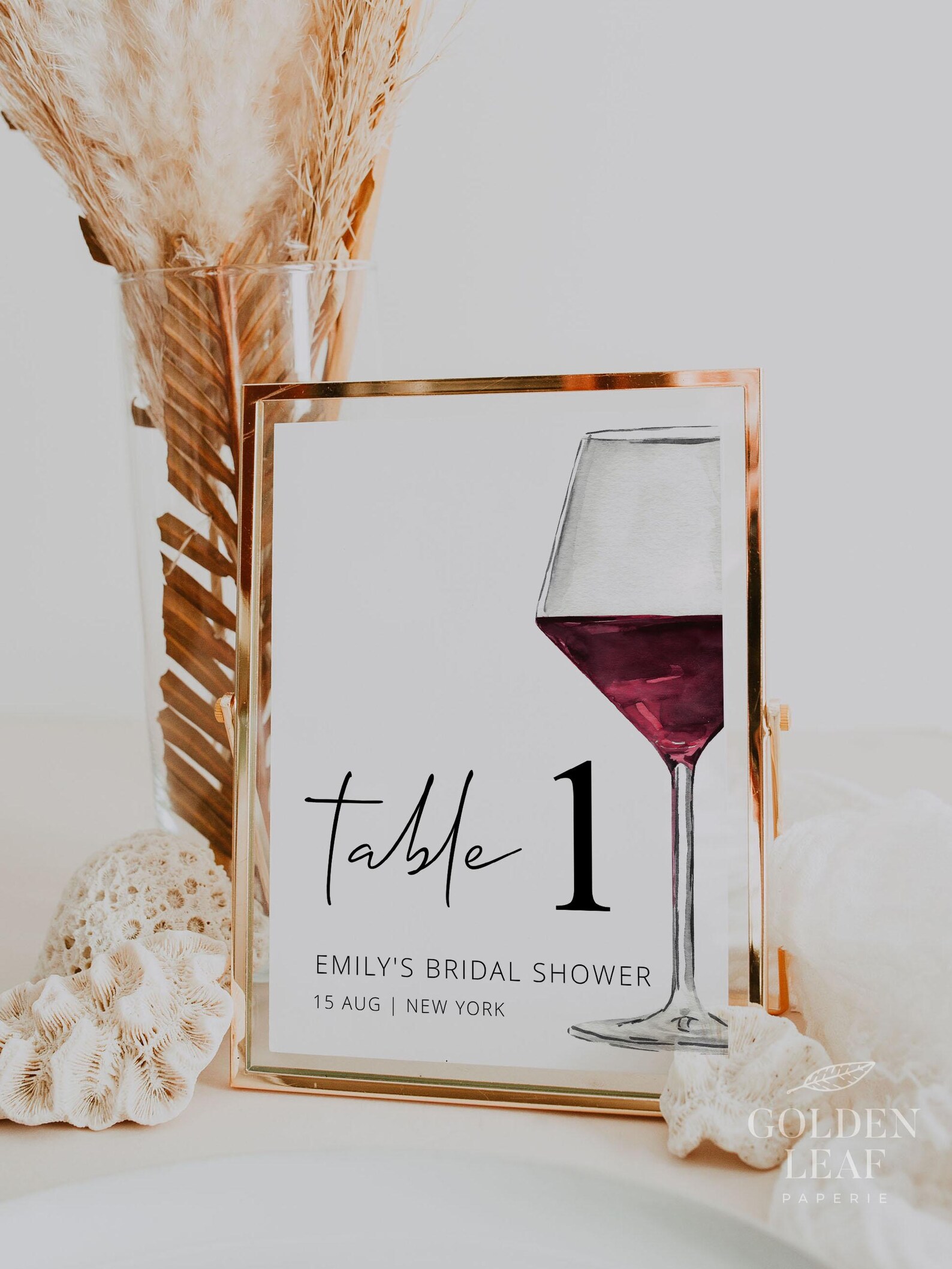 WINE | Table Numbers, Printable Template, Modern Table Numbers, Vino ...
