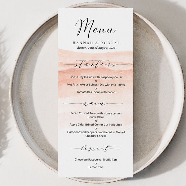 Peach Wedding Decor - Etsy