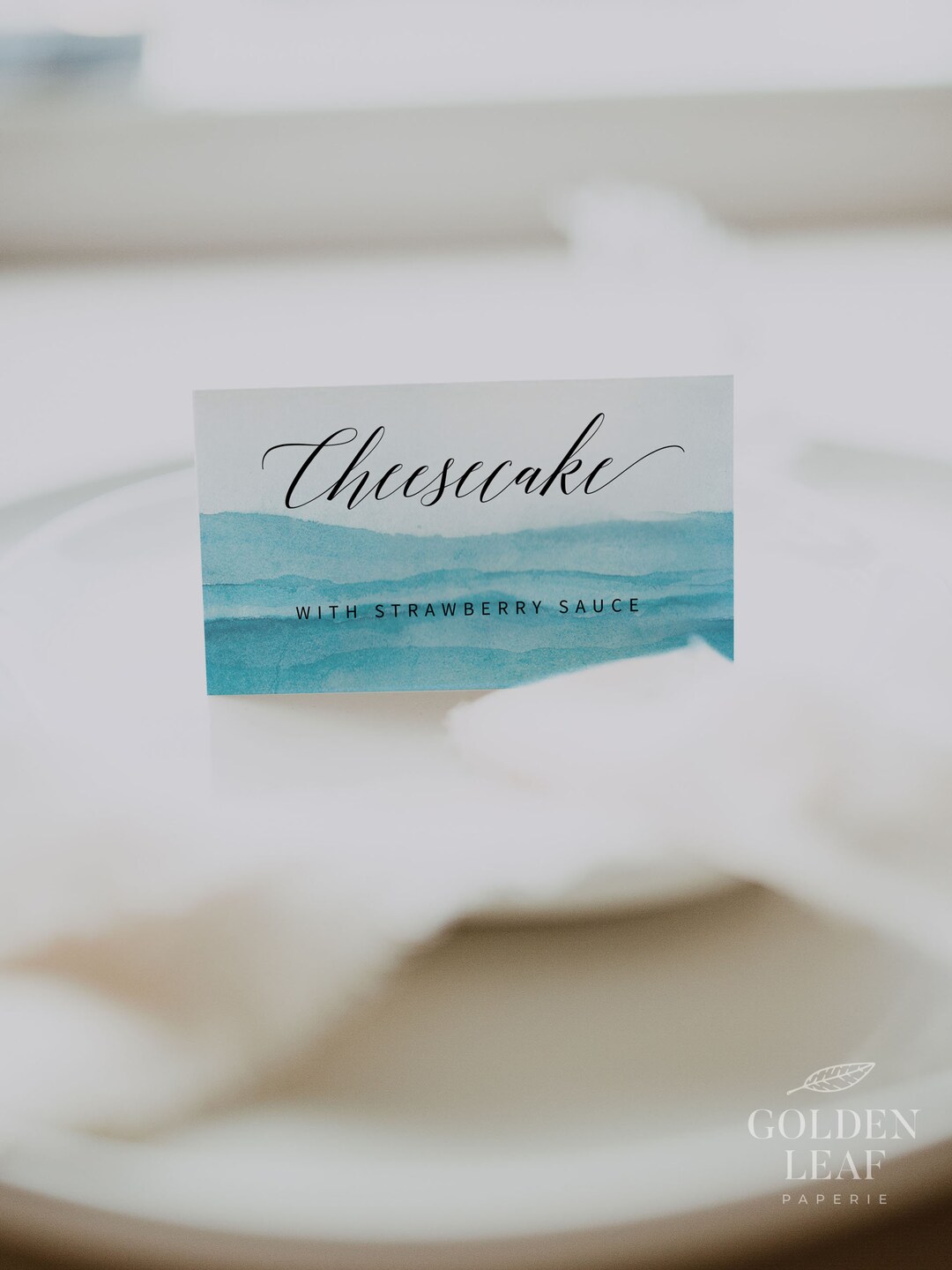 BEACH | Food Buffet Cards, Printable Template, Labels, Digital Download ...