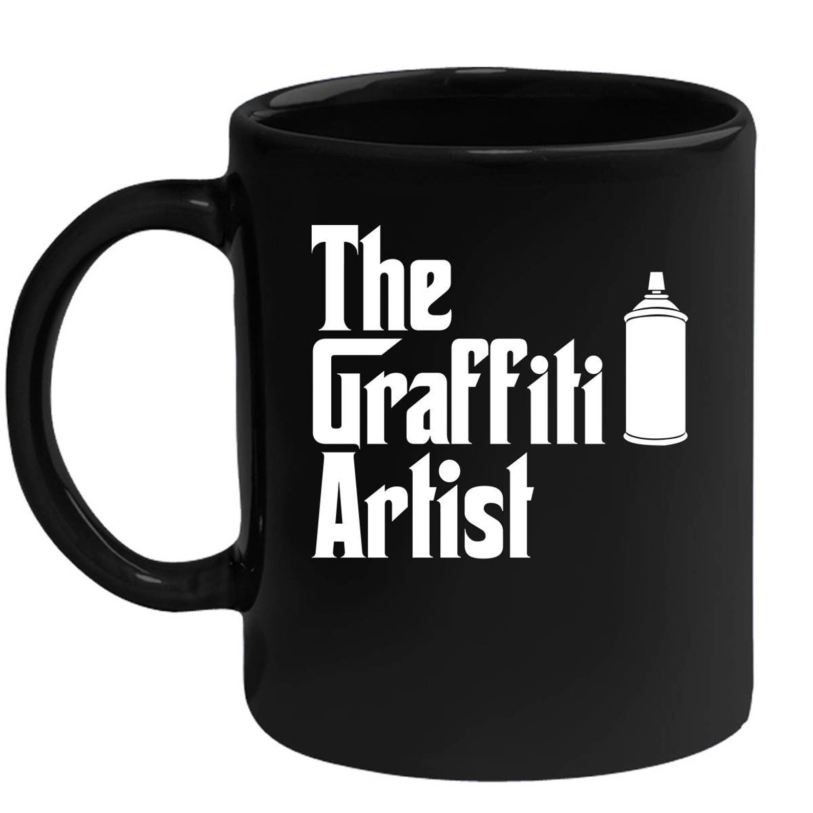 Graffiti, Graffiti Gift, Graffiti Mug - the Graffiti Artist - Black Mug ...