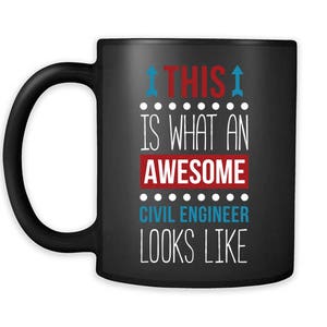 Mug Civil Engineer Mug - Awesome Civil Engineer Looks Like Mug - Civil ...