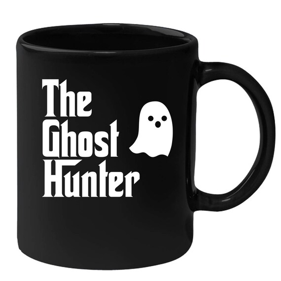 The Ghost Hunter Black Mug for People Who Love Ghost Hunting | Etsy