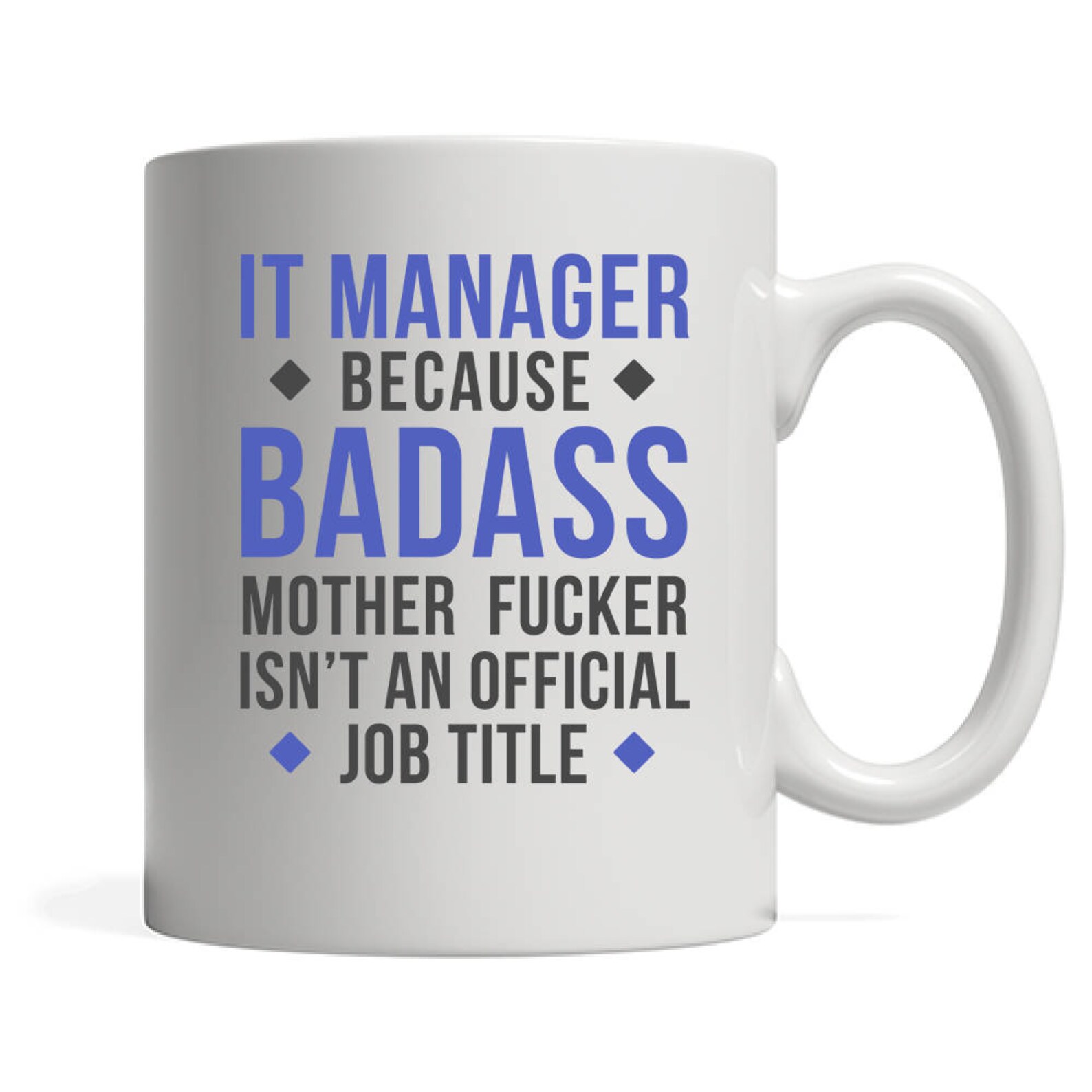 IT Manager Mug Gift for IT Manager Birthday Present | Etsy