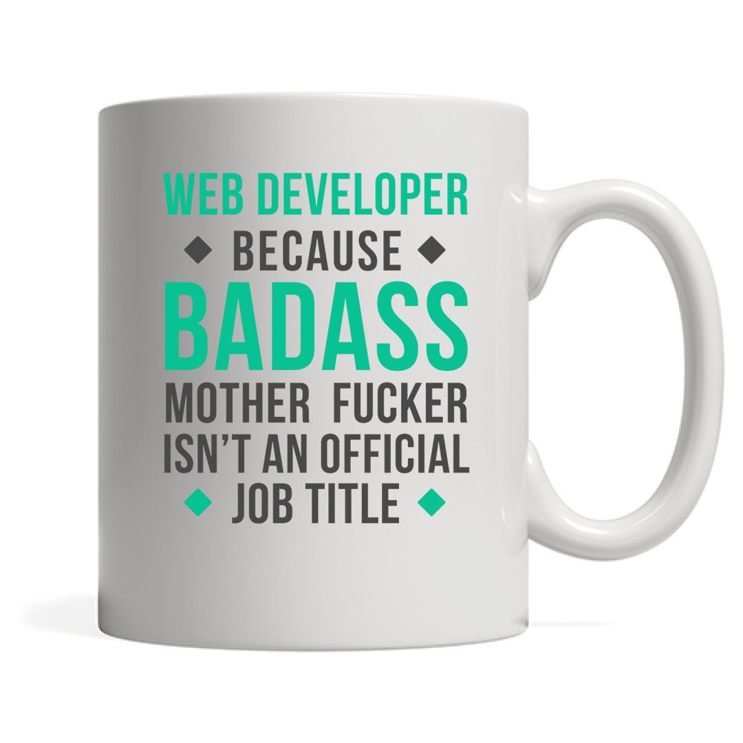 Web Developer Mug, Gift for Web Developer, Birthday Present, Christmas ...