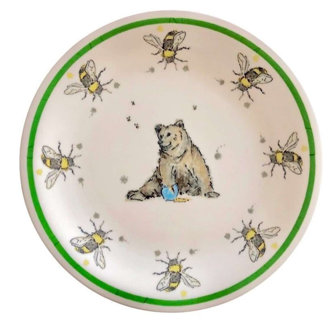 Bear Melamine Plate - Etsy