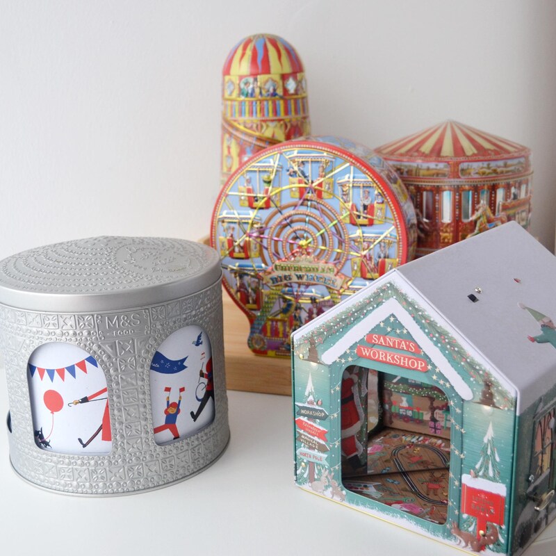 Musical Christmas Tins - Etsy UK