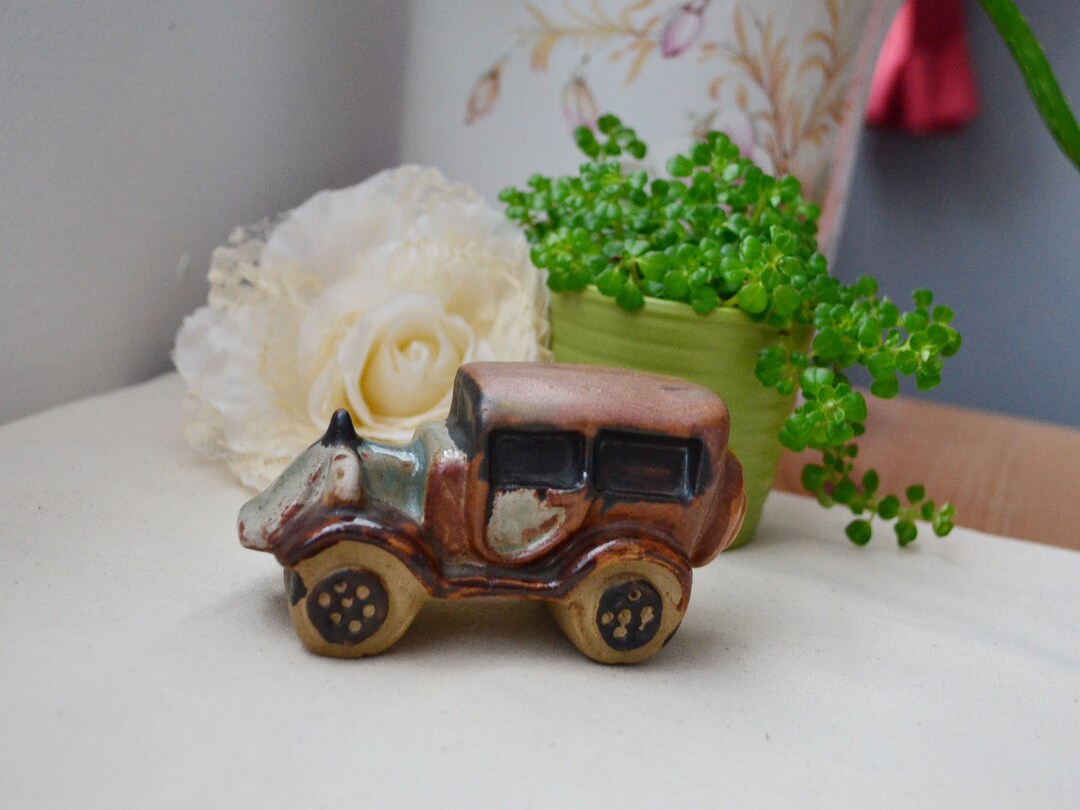 Tremar Pottery Vintage Car Ornament Vintage Car Figurine - Etsy