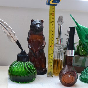 Set of 5 Vintage Glass Avon Parfume Bottles - Etsy