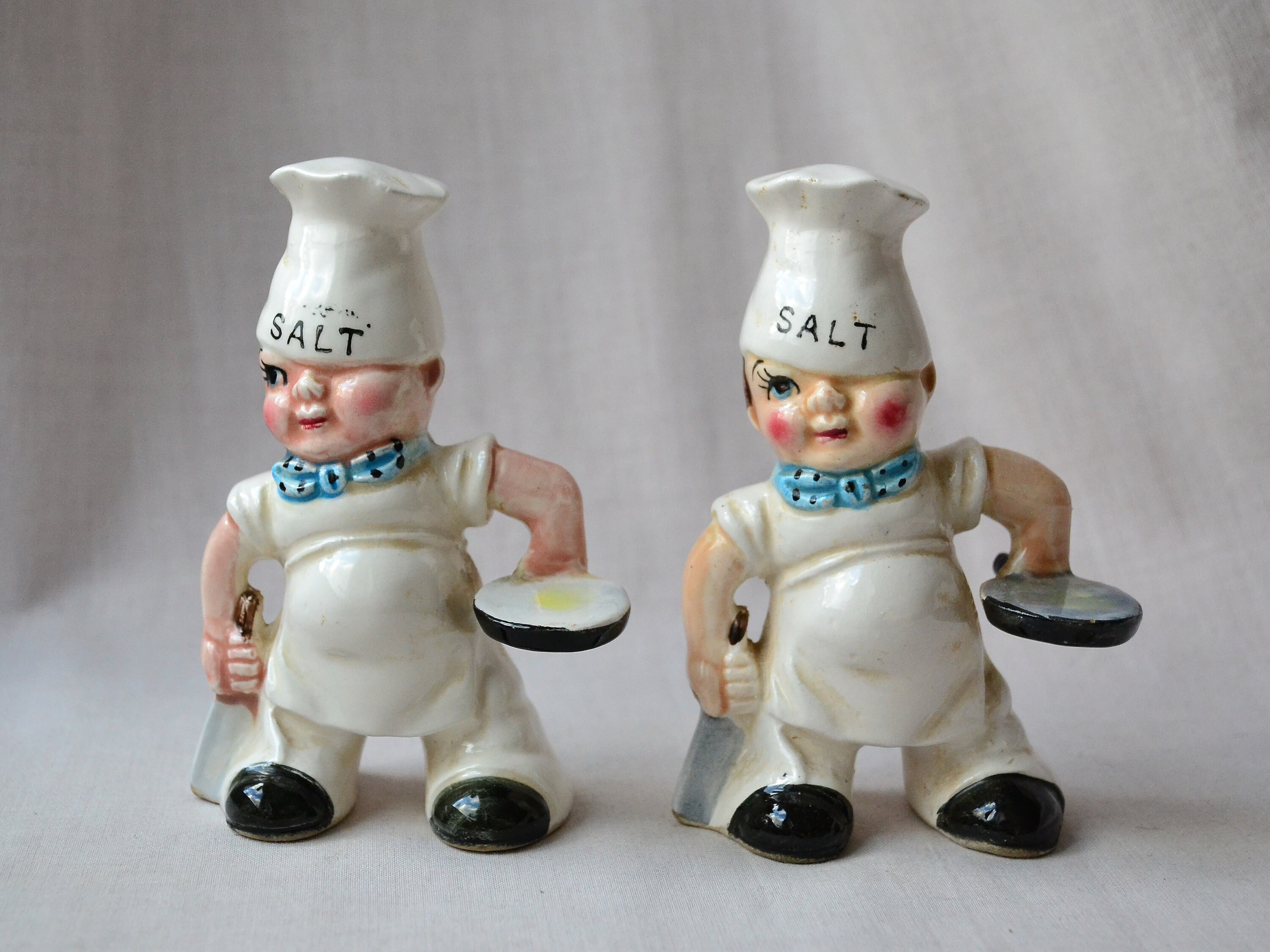 Salt Shaker Chef Salt Shaker Single Salt Shaker Chef Figurine - Etsy