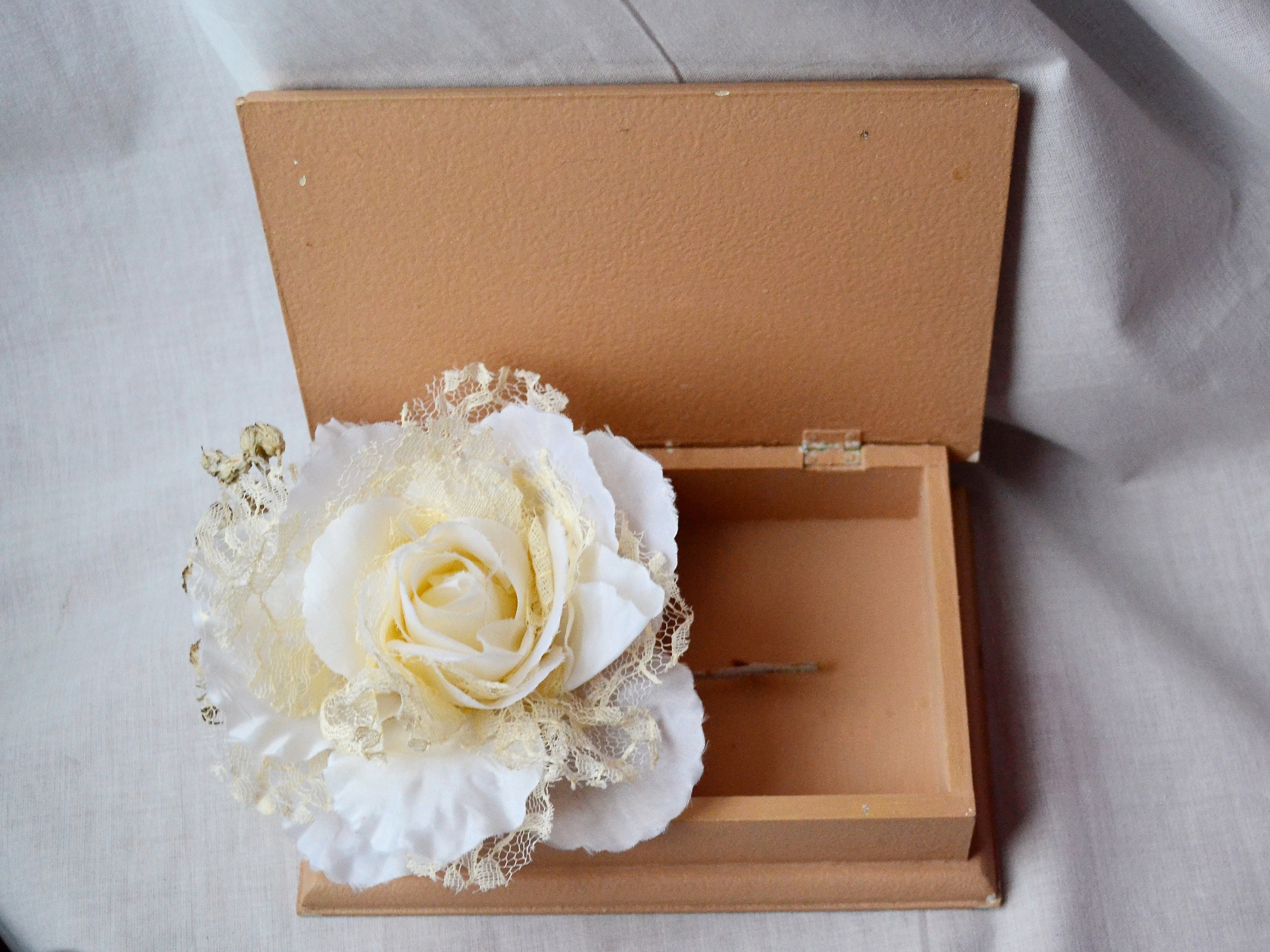 Playing Cards Trinket Box Vintage Game Box Decor Wooden Hand - Etsy