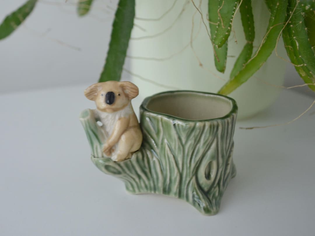Wade Koala Cup Vintage English Pottery Trinket Pot Planter 9cm - Etsy