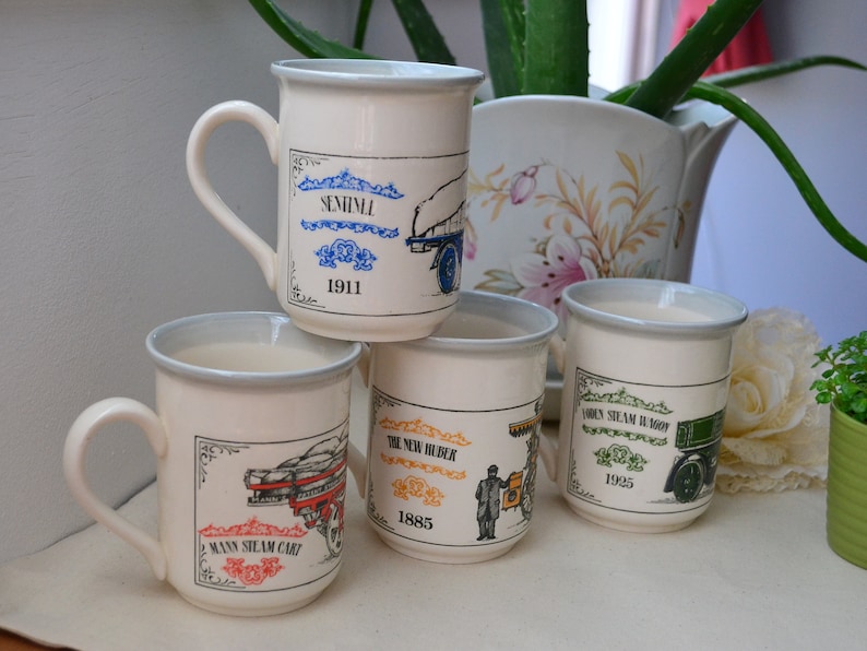 Biltons Coloroll England Vintage Car Cup Car Mug - Etsy