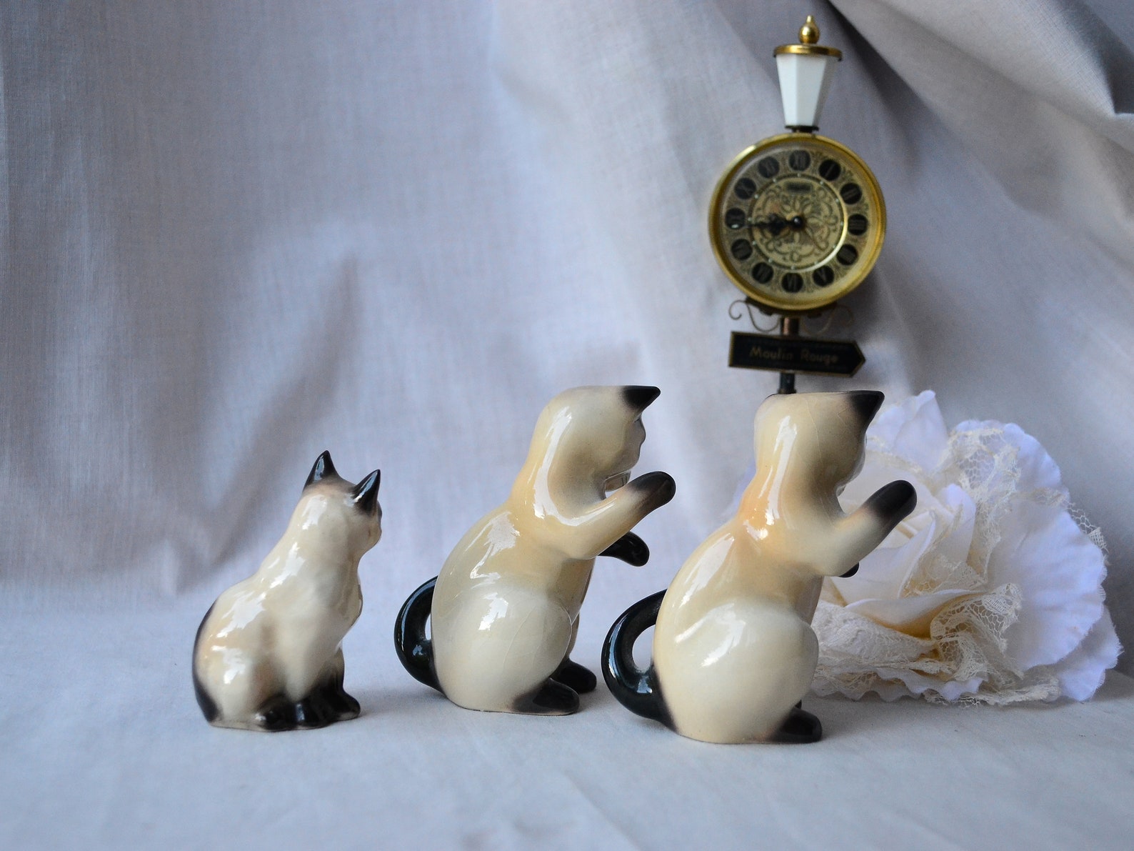 Goebel German Porcelain Cat Figurine Small Porcelain Cat | Etsy UK