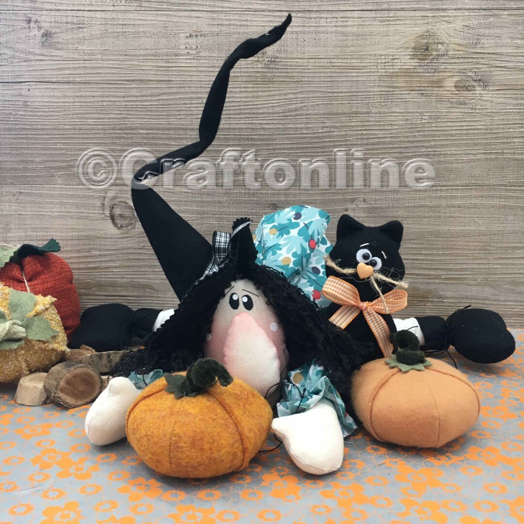 Fanny the Little Witch Sewing Pattern - Etsy