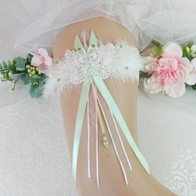 Swarovski Garter - Etsy