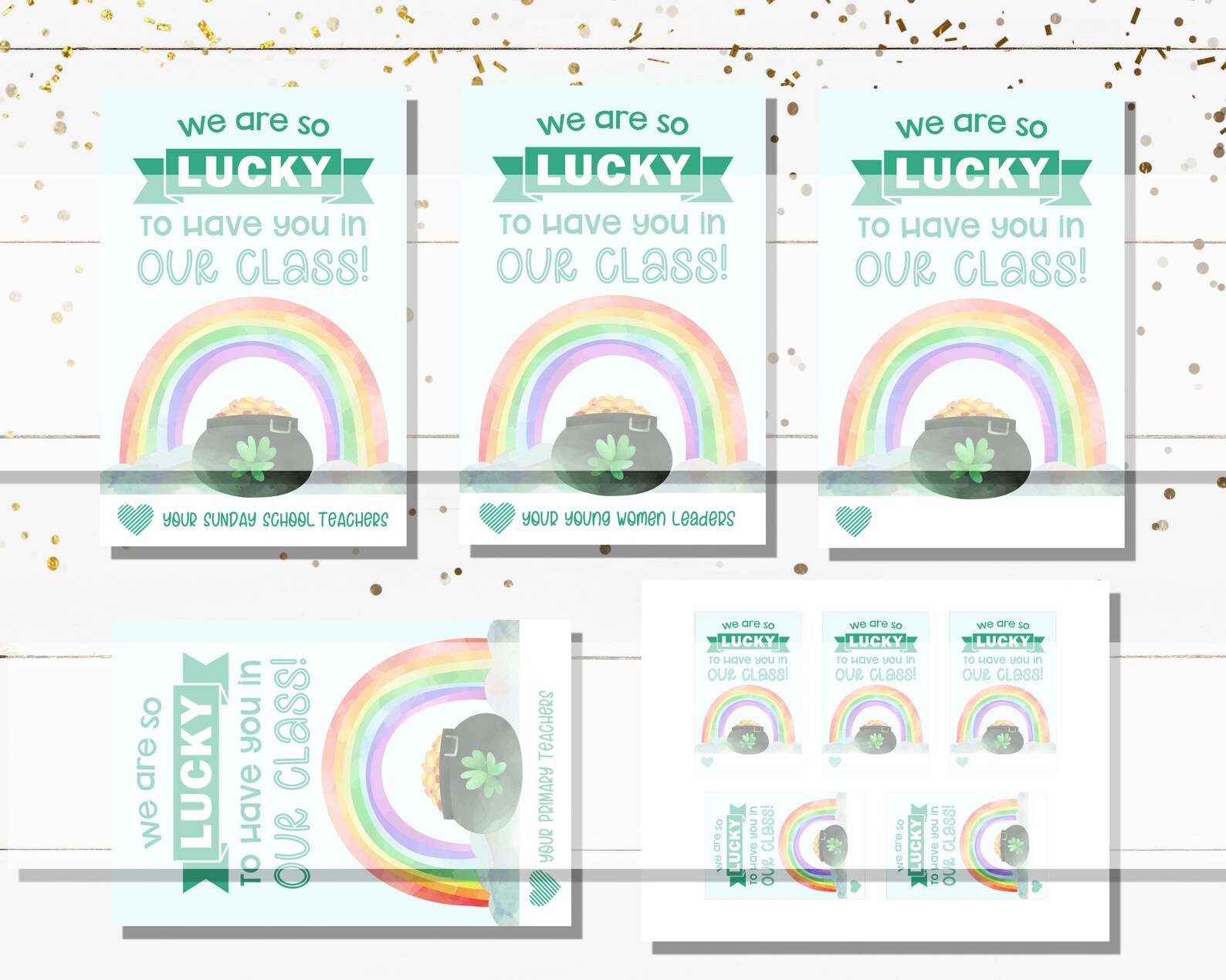 LDS St. Patrick's Day Gift/treat Tags DIGITAL DOWNLOAD - Etsy