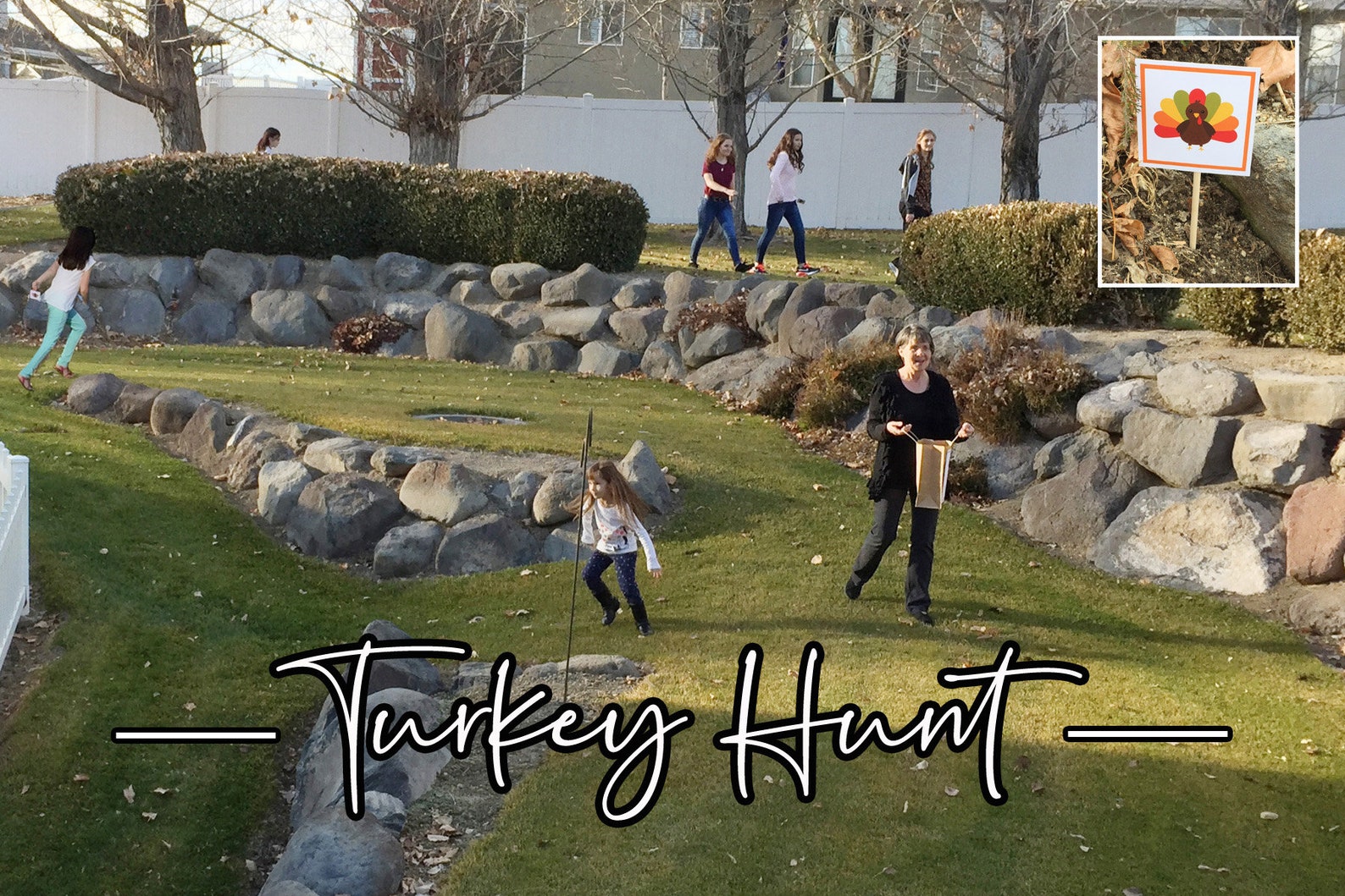 Turkey Hunt Thanksgiving Game Printable DIGITAL DOWNLOAD - Etsy