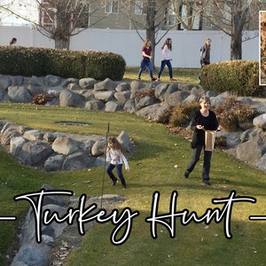 Turkey Hunt Thanksgiving Game Printable DIGITAL DOWNLOAD - Etsy