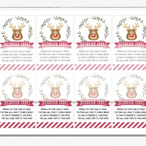Reindeer Food Gift Tags DIGITAL DOWNLOAD - Etsy