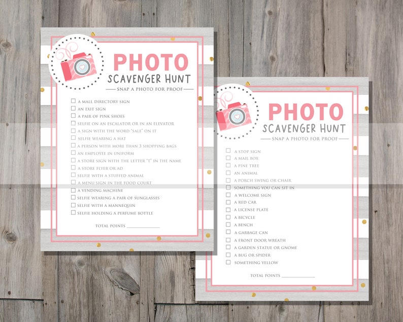 Photo Scavenger Hunt DIGITAL DOWNLOAD - Etsy