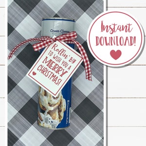 Rollin by Christmas Gift Tags DIGITAL DOWNLOAD - Etsy