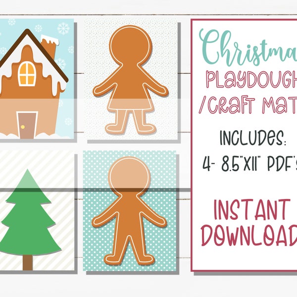 Playdough Mats - Etsy