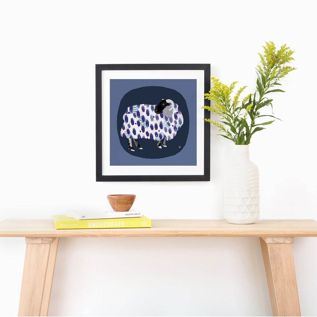 Ram, 2021, Print by Kayla Cooper (brightpopshop) (framed and Print-only ...