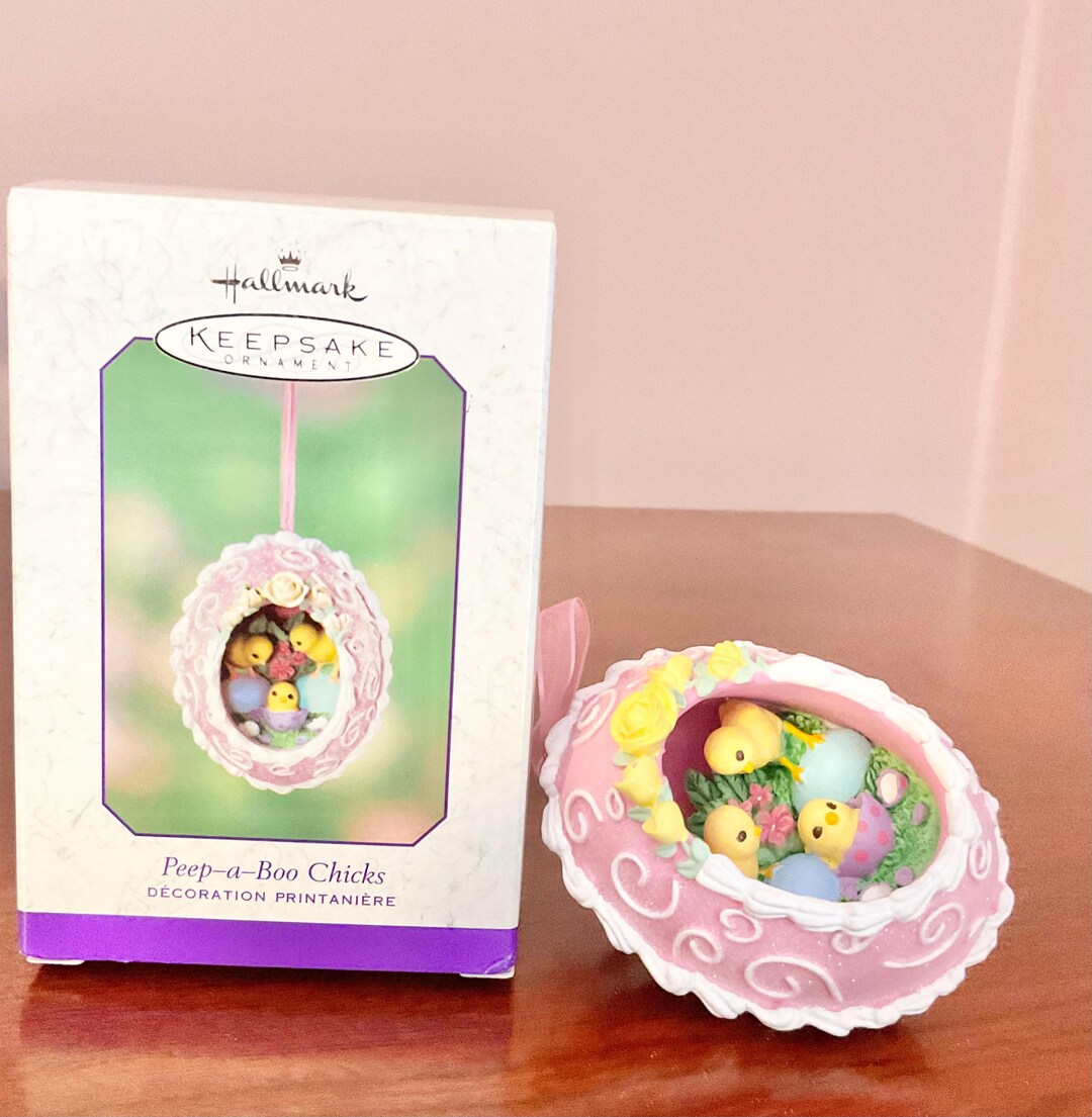 Hallmark Peep-a-boo Chicks Easter 2003 - Etsy