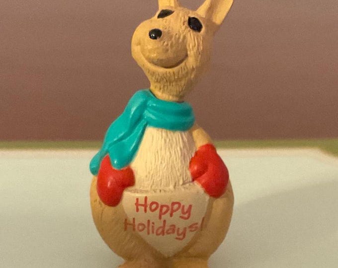 Hallmark Merry Miniature Kangaroo 1990 - Etsy
