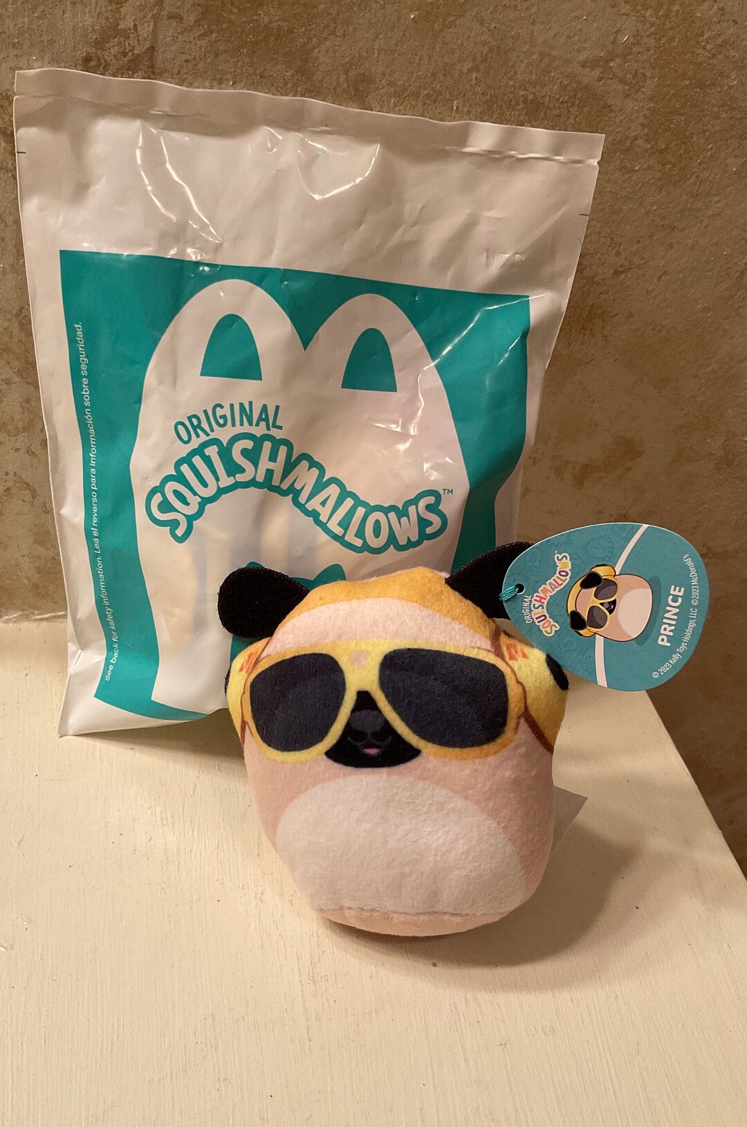 Squishmallows Prince the Pug - Etsy