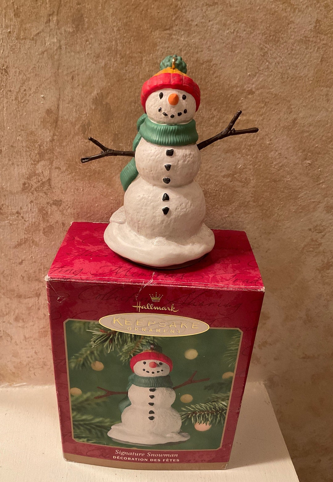 Hallmark Signature Snowman 2000 - Etsy