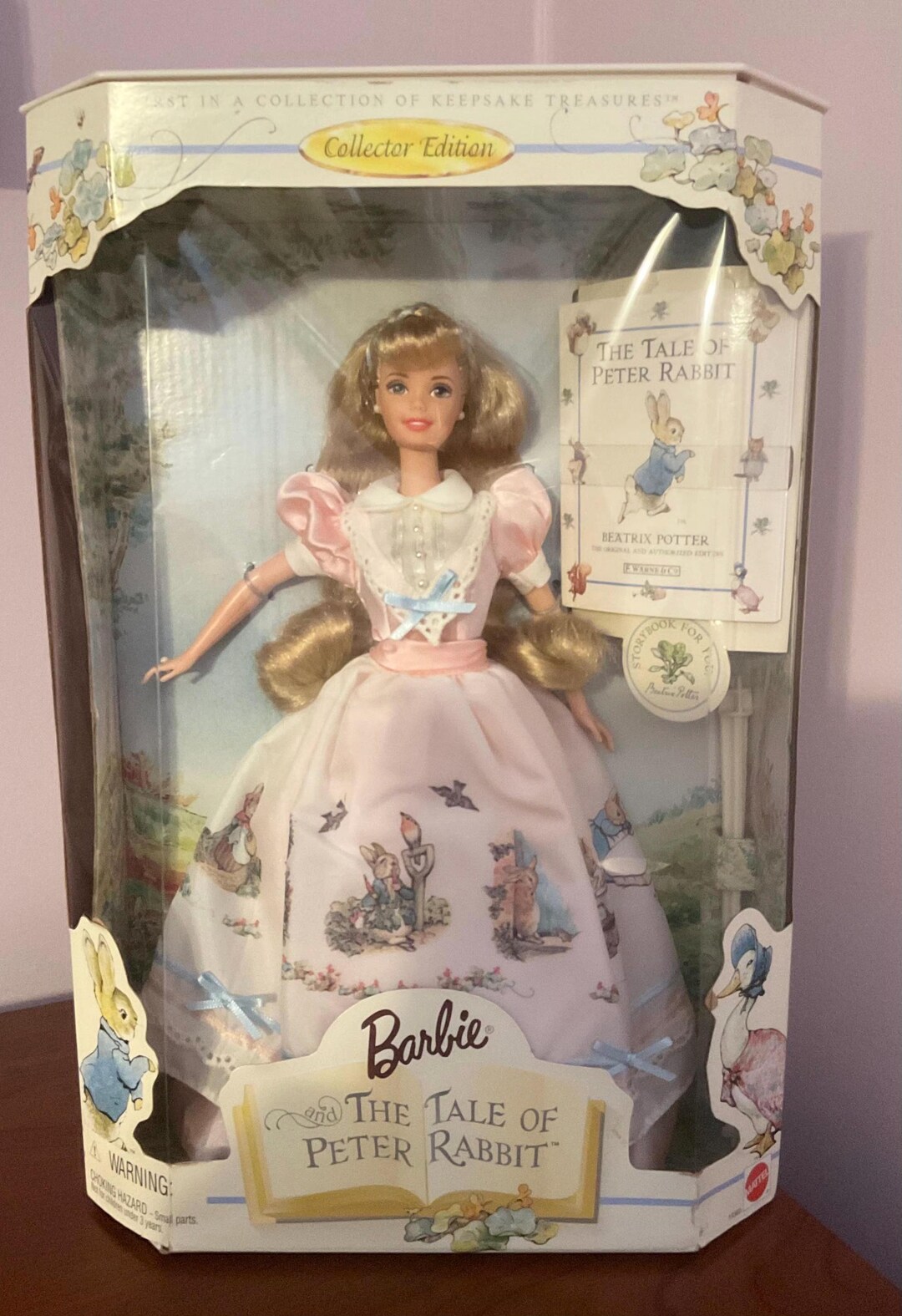 Barbie the Tale of Peter Rabbit Doll Beatrix Potter 1997 - Etsy