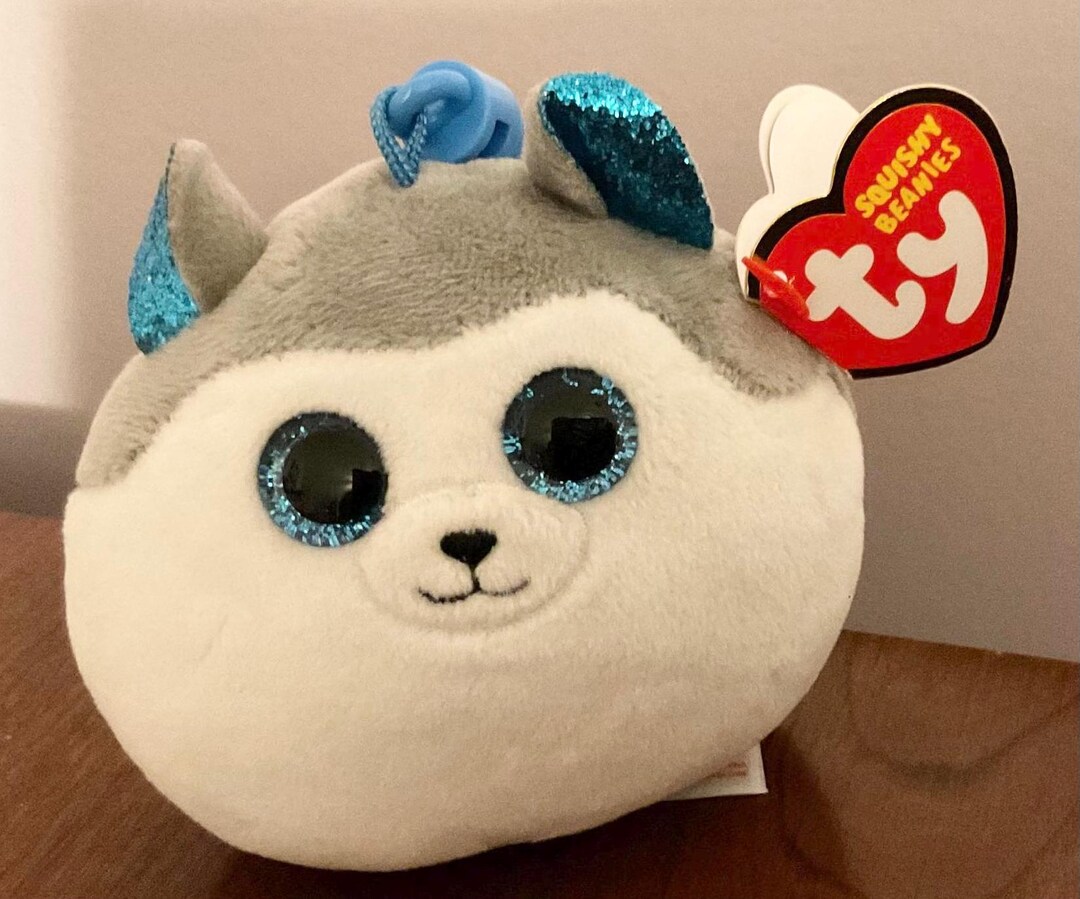 Ty Slush Squishy Beanie Baby With Key Clip - Etsy