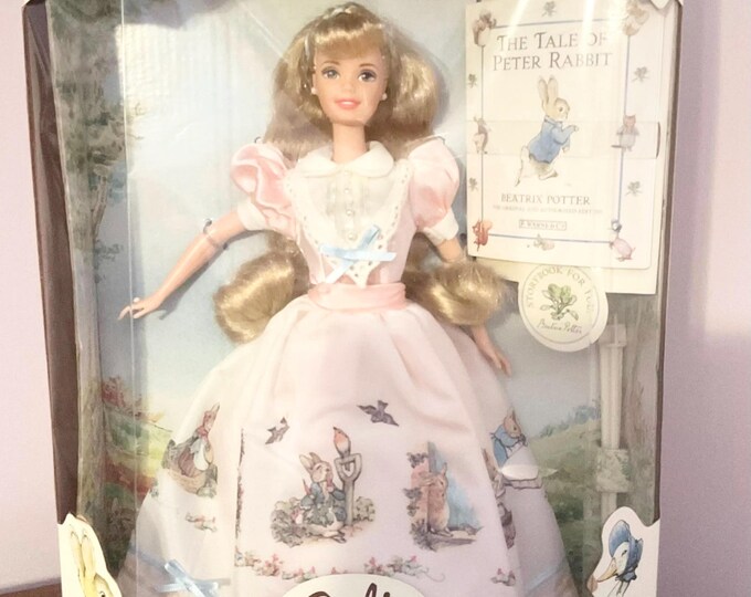 Barbie the Tale of Peter Rabbit Doll Beatrix Potter 1997 - Etsy