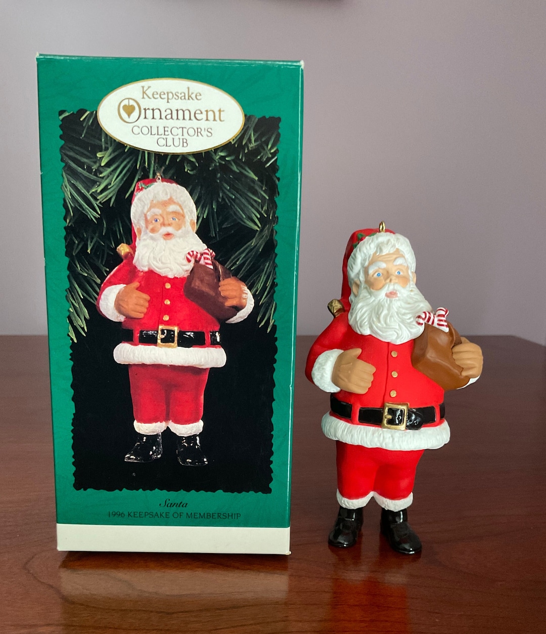 Hallmark Santa 1996 Ornament - Etsy
