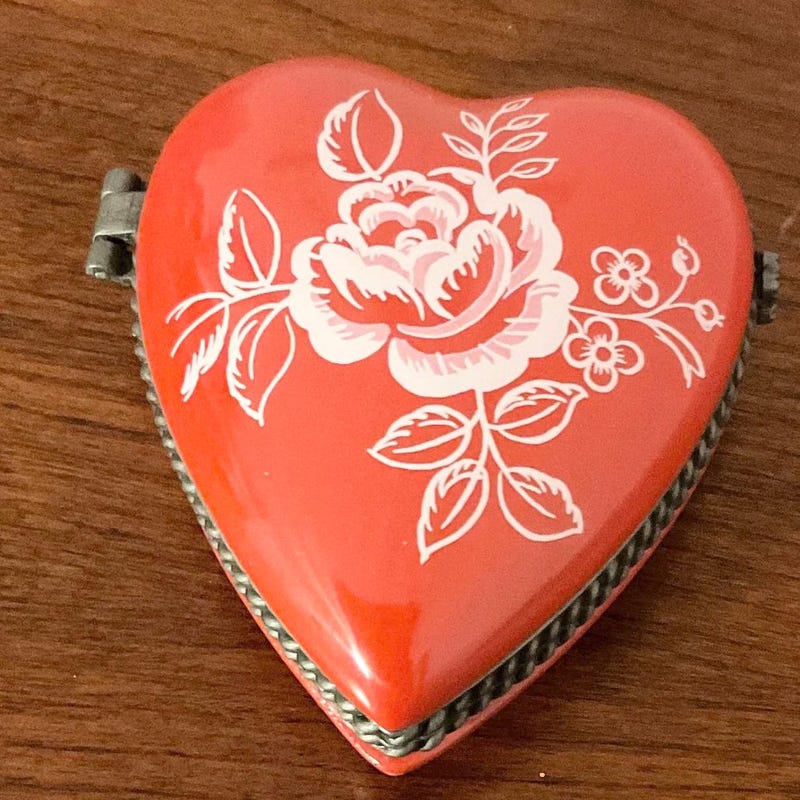 Heart Trinket Box - Etsy