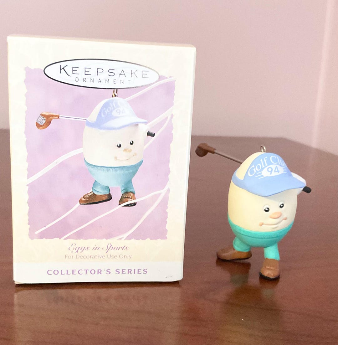 Hallmark Eggs in Sports Golfer Easter 1994 - Etsy