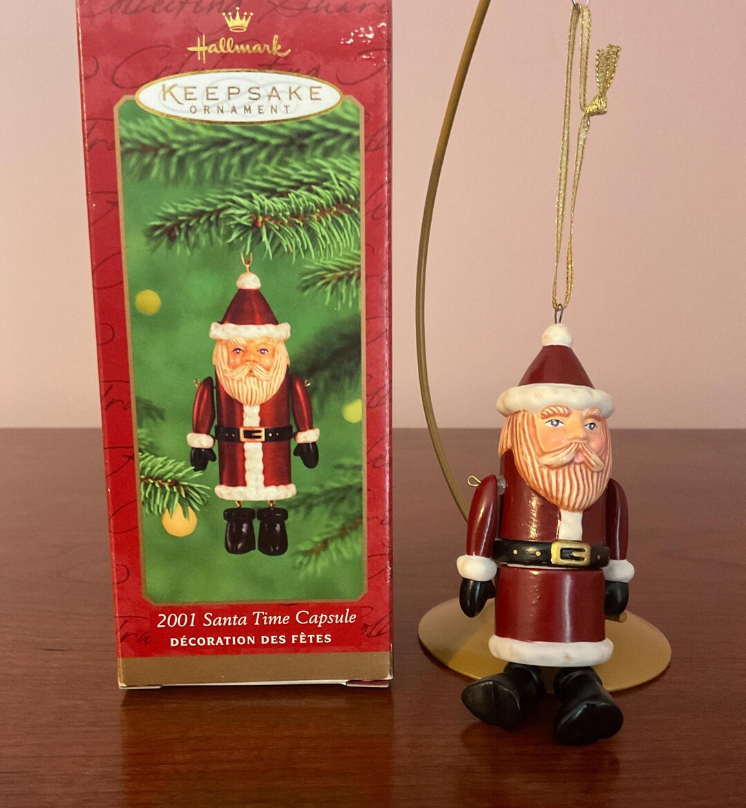 Hallmark Santa Time Capsule 2001 - Etsy