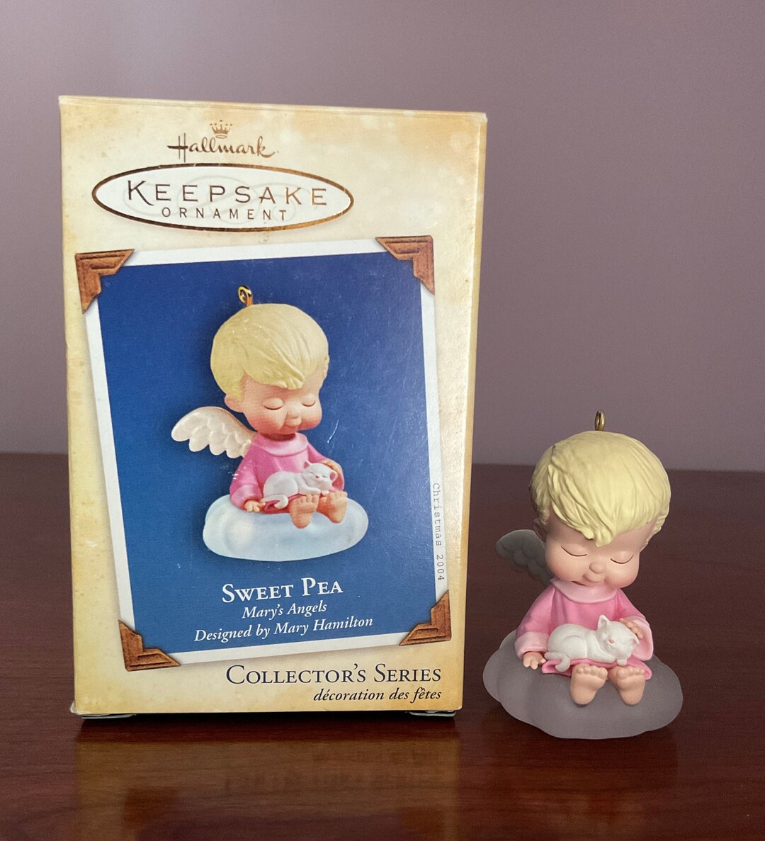Hallmark Marys Angels Sweet Pea 2004 - Etsy