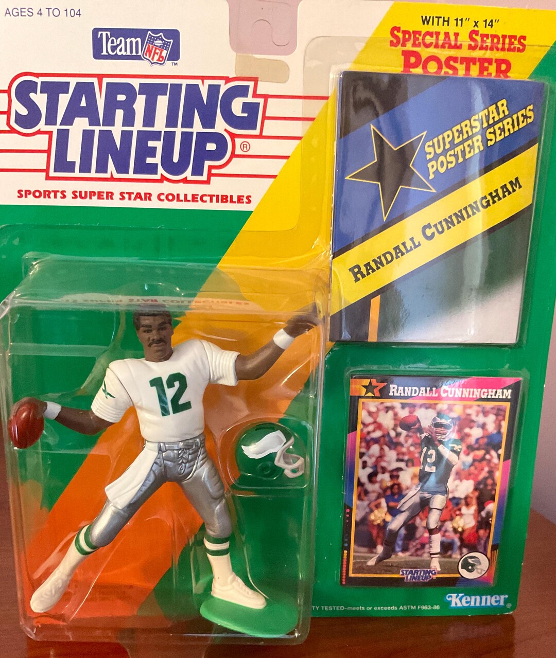 Starting Lineup Randall Cunningham 1992 Action Figure - Etsy