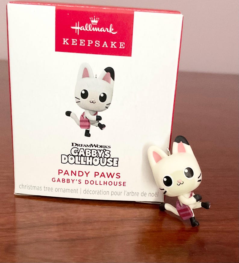 Hallmark Gabby’s Dollhouse Pandy Paws Miniature - Etsy