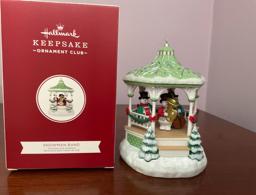 Hallmark Snowman Band 2020 Light and Sound - Etsy